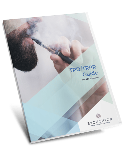 TPD/TRPR Testing, Notification and Regulatory Support | Broughton