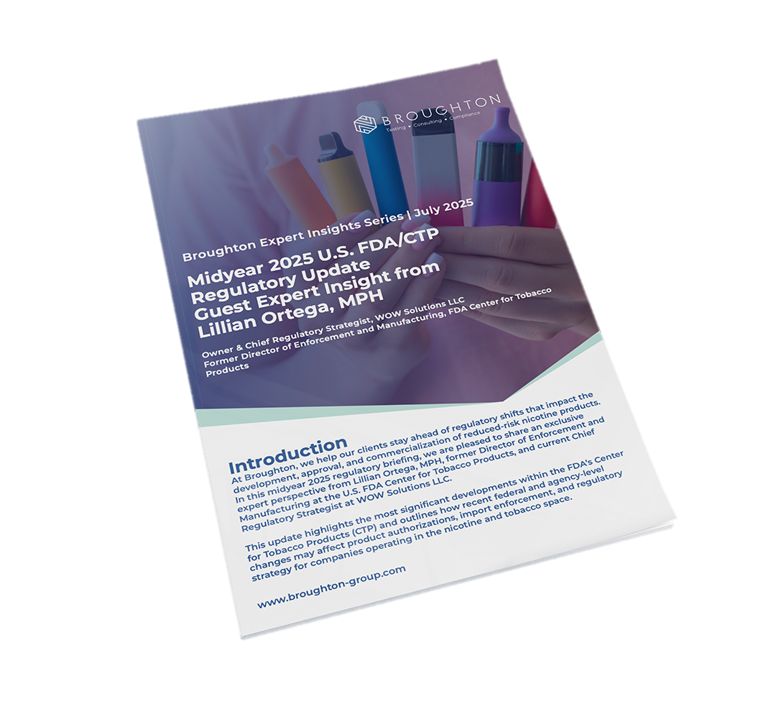 Expert Insights US FDA/CTP Regulatory Update